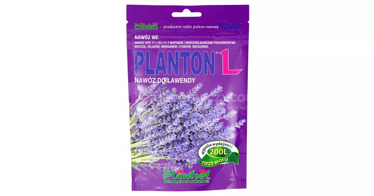 Nawóz do lawendy Planton L 200g PLANTPOL wysoka wydajność, nawóz NPK z mikroskładnikami - Sklep ...